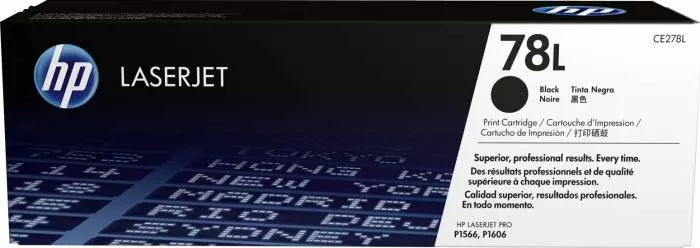 Toner HP LaserJet P1566 P1606 Black 1000 pag ce278l - cel.ro