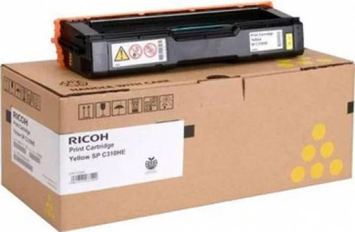 Toner Ricoh SPC310HE Yellow 407635 - cel.ro