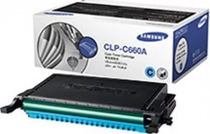 Toner Samsung CLP-C660A Cyan CLP-610ND 660 2000 pag. clp-c660a/els - cel.ro