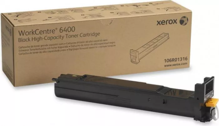 Toner Xerox WorkCentre 6400 Negru 12000 pag. 106r01316 - cel.ro
