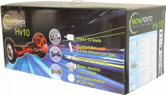 Hoverboard Nova Vento Hv10 Lightning Autonomie 20 km Hv10 Lightning ...