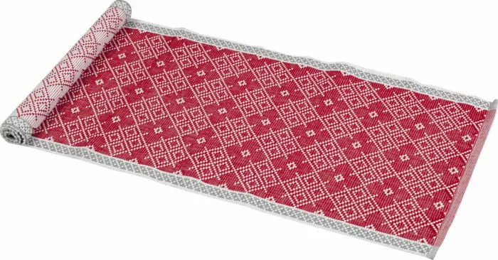 Traversa masa Flori rosii 33 x 180 cm HR-RUN-RED01-180 - cel.ro