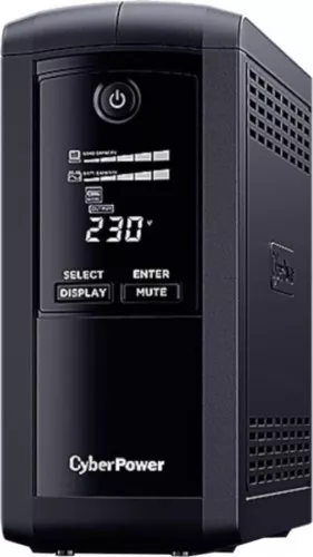 UPS CyberPower VP1000ELCD GreenPower Line Interactive 1000VA 550W 4 x ...