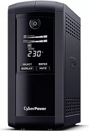 UPS CyberPower VP700ELCD Line Interactive 700VA 390W Schuko Black VP700ELCD - cel.ro