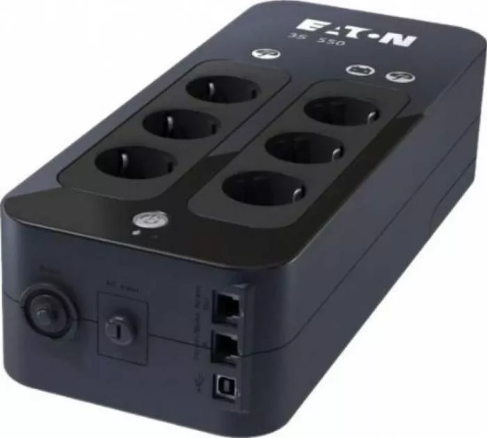 UPS Desktop Eaton 550VA / 330W Negru 3s550din - cel.ro