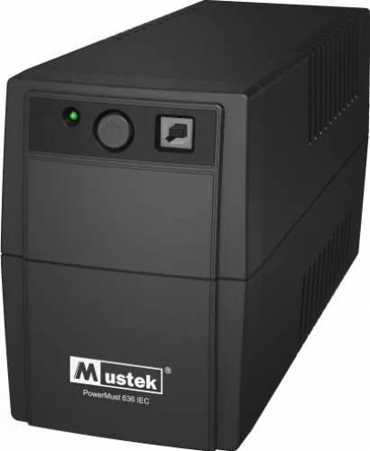 UPS Mustek PowerMust 636 650VA IEC 600-LCD-LI-T20 - cel.ro