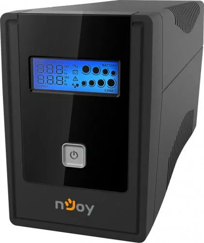 UPS nJoy Cadu 850 LCD Display 800VA 480W Negru UPCMTLS685TCAAZ01B - cel.ro