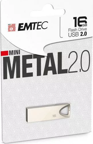 EMTEC 2.0 C800 16GB Mini Argintiu | USB Flash Drive ecmmd16gc802