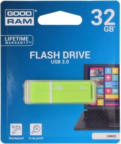 USB Flash Drive Goodram SMC01072 USB2.0 32GB Verde smc01072 - cel.ro