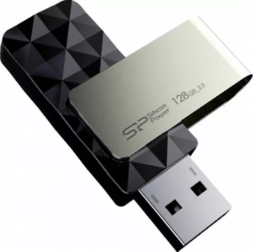 USB Flash Drive Silicon Power Blaze B30 USB 3.0 128GB sp128gbuf3b30vsk ...