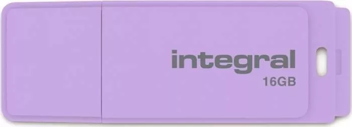 USB Flash Drive Integral Pastel 16GB USB 2.0 Lavender Haze ...