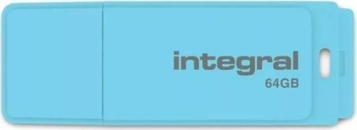 USB Flash Drive Integral Pastel 64GB USB 2.0 Albastru infd64gbpasbls ...
