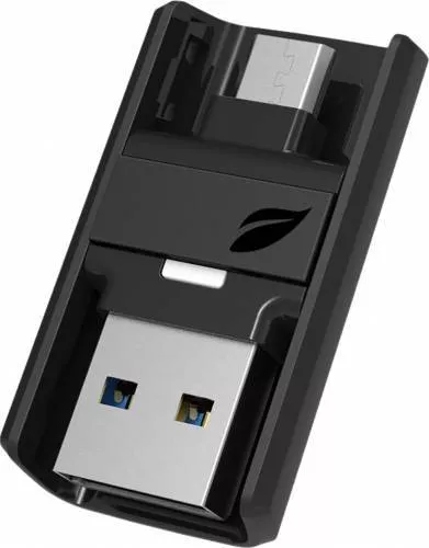 USB Flash Drive Leef Bridge Dual OTG 64GB USB 3.0 Negru lb300kk064e6 ...