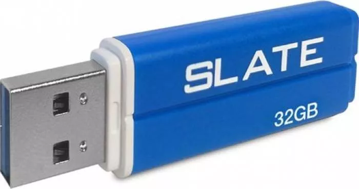 USB Flash Drive Patriot Slate 32GB USB 3.0 Blue psf32glss3usb