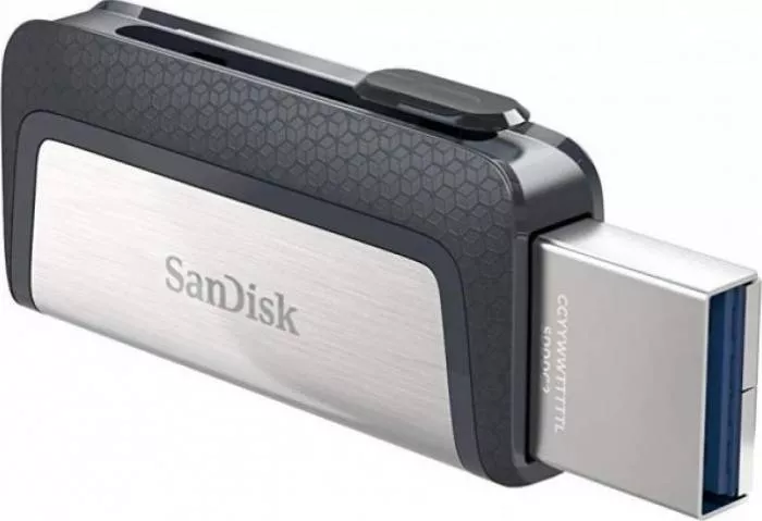 USB Flash Drive Sandisk Dual 64GB USB3.1-Type-C sdddc2-064g-g46 - cel.ro