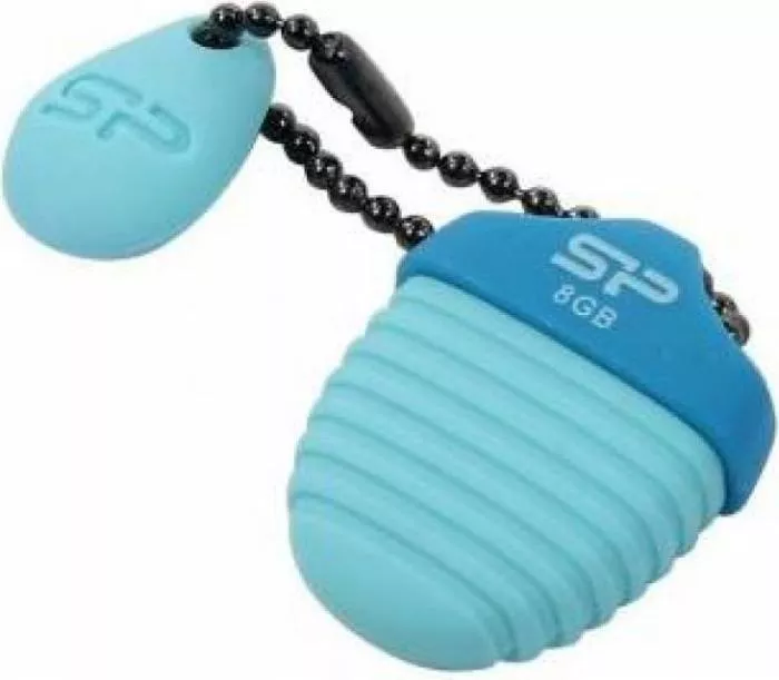 USB Flash Drive Silicon Power Touch 8GB Blue sp008gbuf2t30v1b - cel.ro