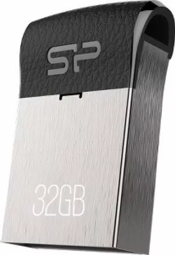 USB Flash Drive Touch T35 32GB USB 2.0 COB Metal Black sp032gbuf2t35v1k ...