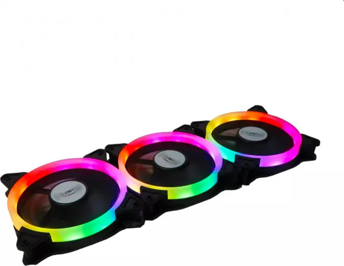 Ventilator Floston AURORA RGB kit de 3buc