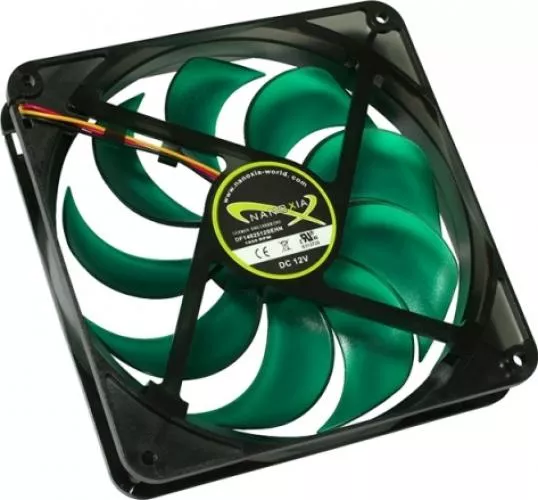 Ventilator Nanoxia Deep Silence 140 mm PWM 1400 RPM nanox_ds140pwm1400 ...