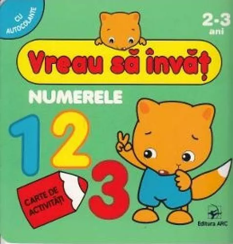 Vreau sa invat Numerele 2-3 Ani 978-9975-61-995-0