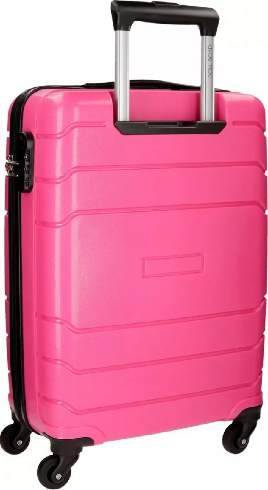 Troler polipropilena 55 cm 4 roti Roll Road Fast roz intens 58691.64
